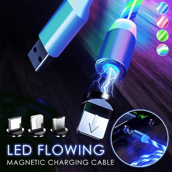 EliteWire™ 3 in 1 LED Magnetic Charging USB Cable | Latest Elite